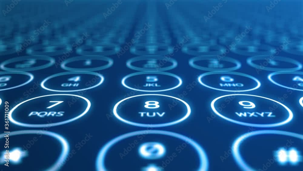 Seamless Loop Graphic Animation Moving Forward or Flying over a Tile of ...