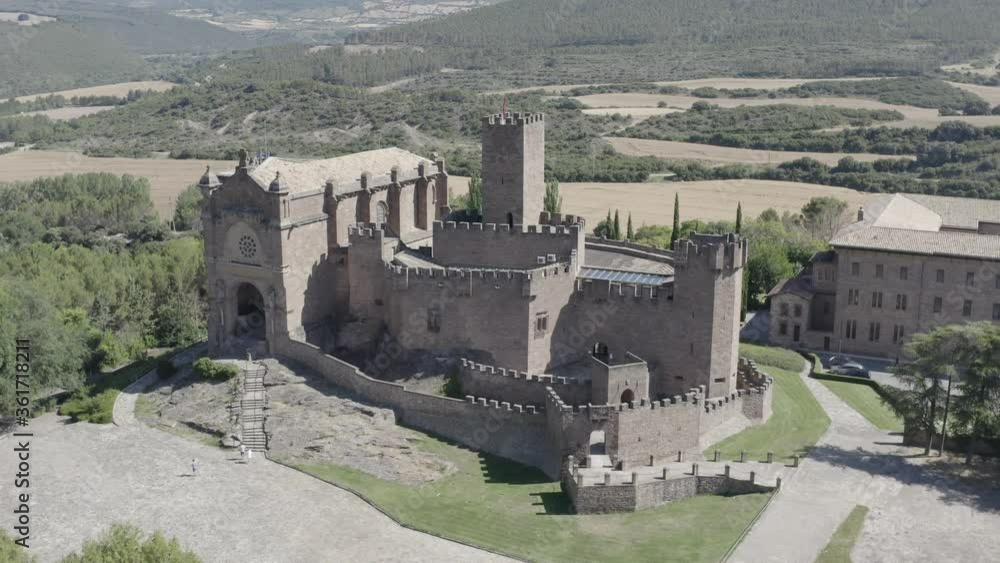 Castle of Xavier built in the 10th century is one of the main remaining ...
