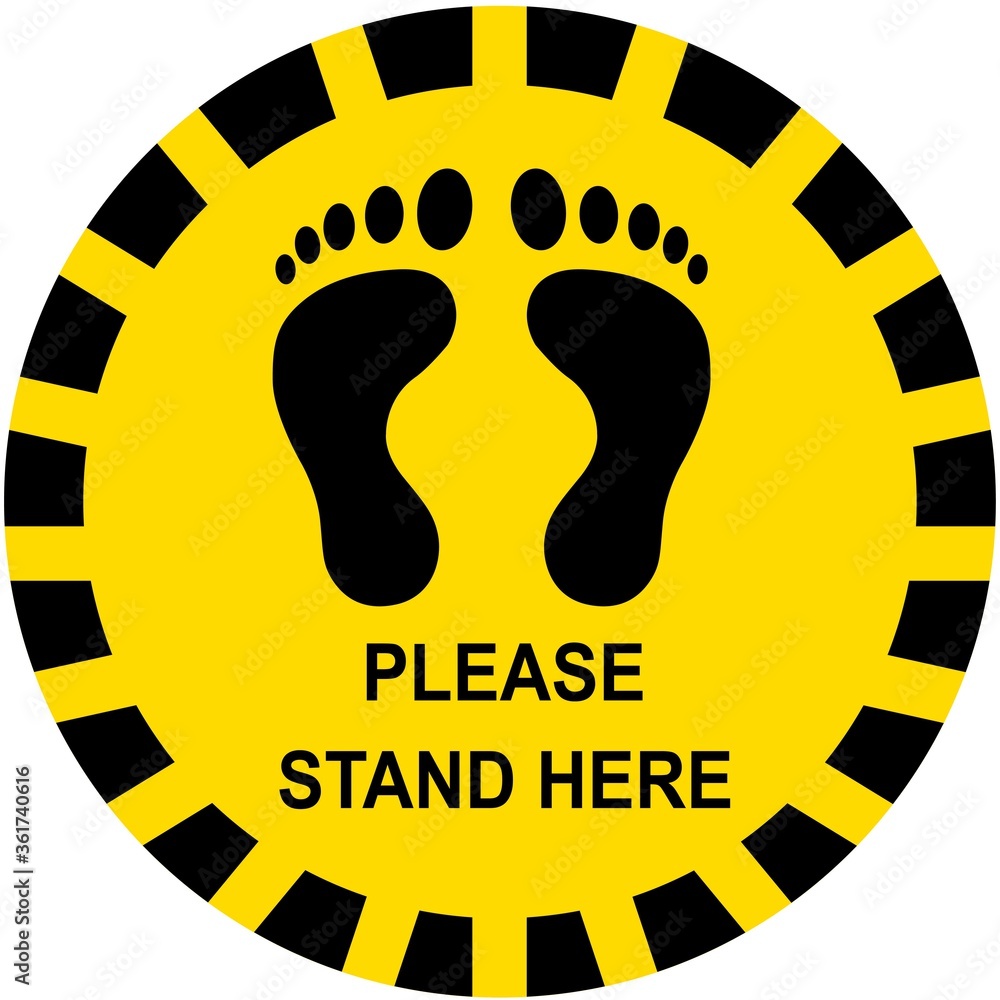 Social distancing concept for preventing coronavirus covid-19 with ...