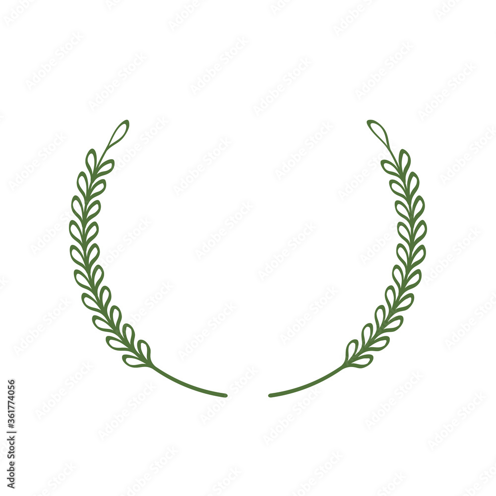 Green Wreath Logo