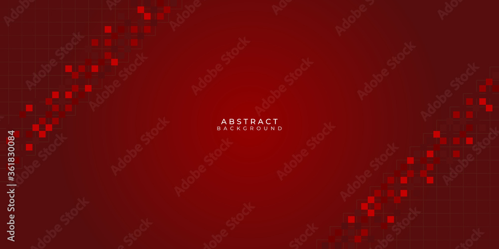 Modern red powerpoint presentation templates set. Use for modern ...