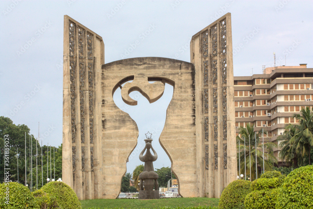 Monument de l'independance, Lomé, Togo Stock Photo | Adobe Stock