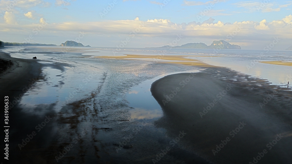 An unspoilt beach of Pak meng, Sikao District, Trang Province, Thailand ...