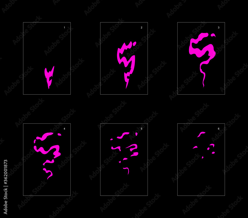 Shine poison explosion effect. Poison explosion animation effect ...