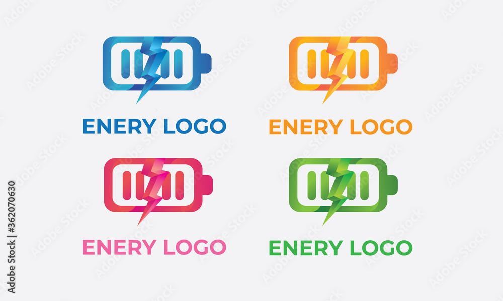 illustration vector Energy Logo design , can for power symbol ...