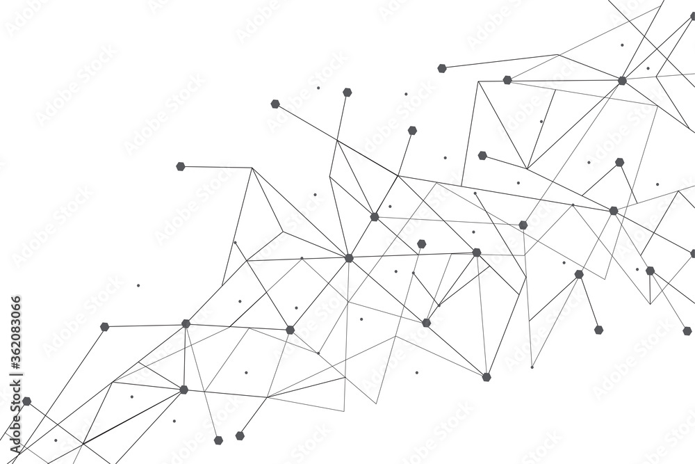 Network Vector Background