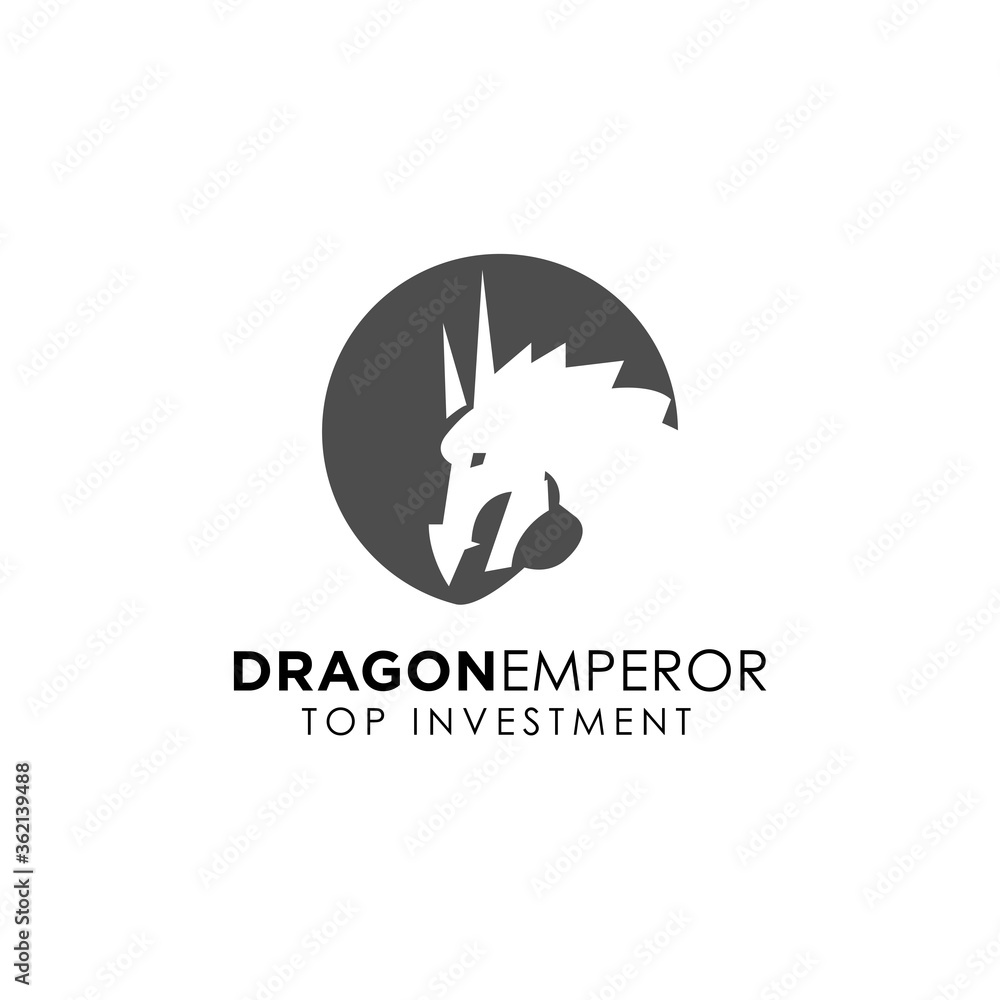 Dragon logo, Business card,Elements for Brand Identity,Vector logo ...
