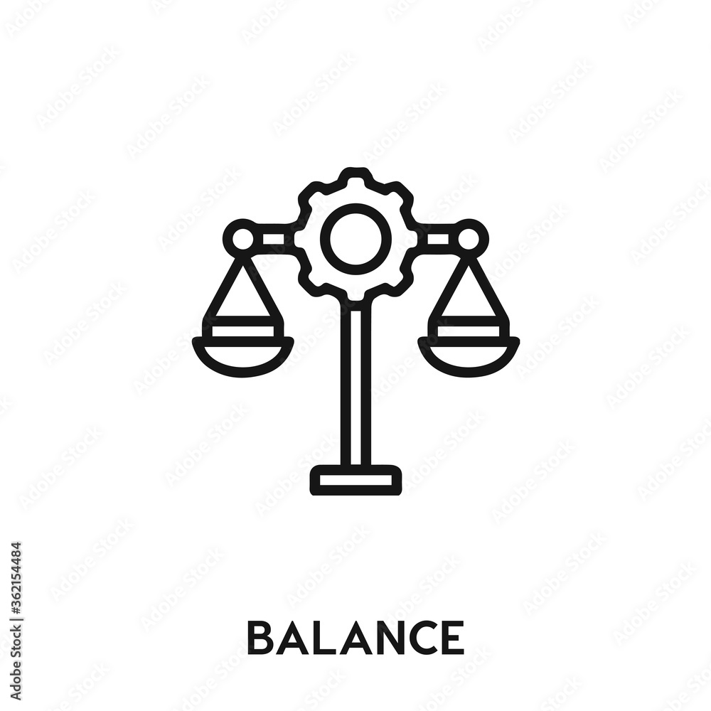 Simple Balance Icon