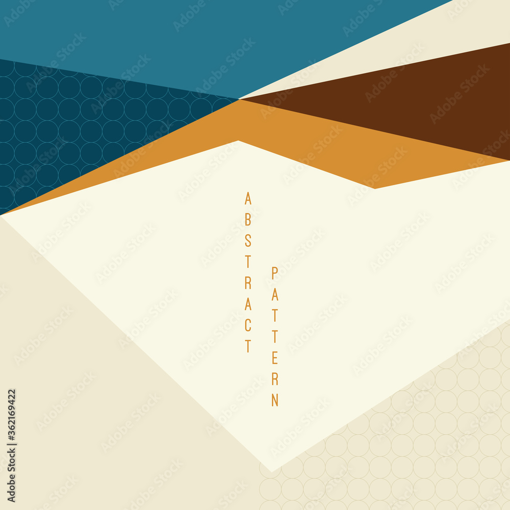 Abstract simple pattern for web banner, wallpaper, poster or business ...