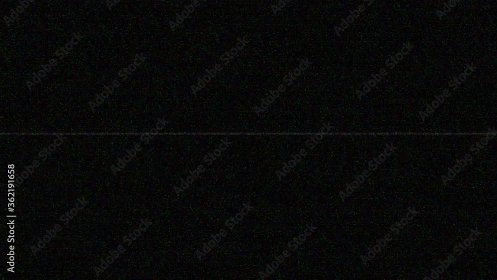 VHS defects, artifacts and noise. Glitches of old damaged tape ...