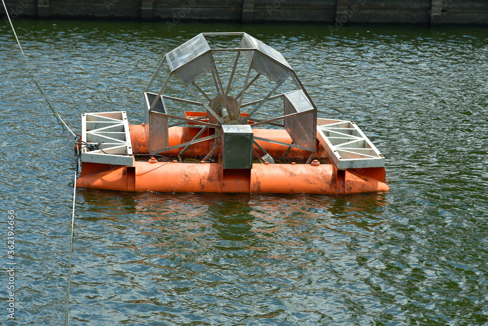 The water wheel is an invention in Thailand. and was used It is ...