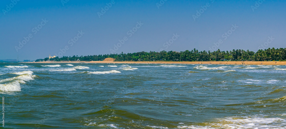 View at Aksa beach is a popular beach and a vacation spot in Aksa ...