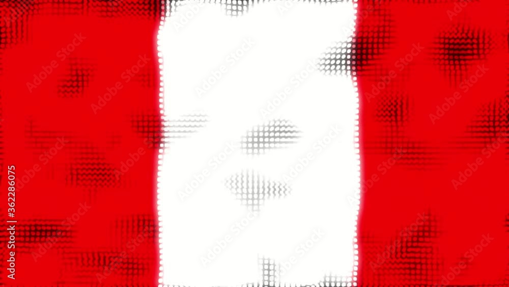 60FPS digital background of Peru flag waving, UHD CG 4k 3d seamless ...