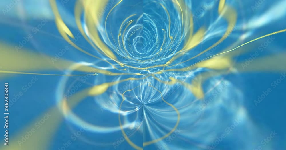 Texture of water surface, Slow motion of ripples and waves, light water ...