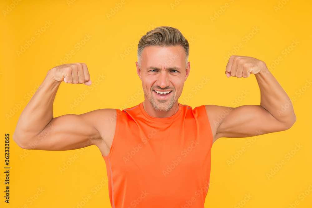 Achieve best shapes. Sportsman physically fit. Active sportsman ...