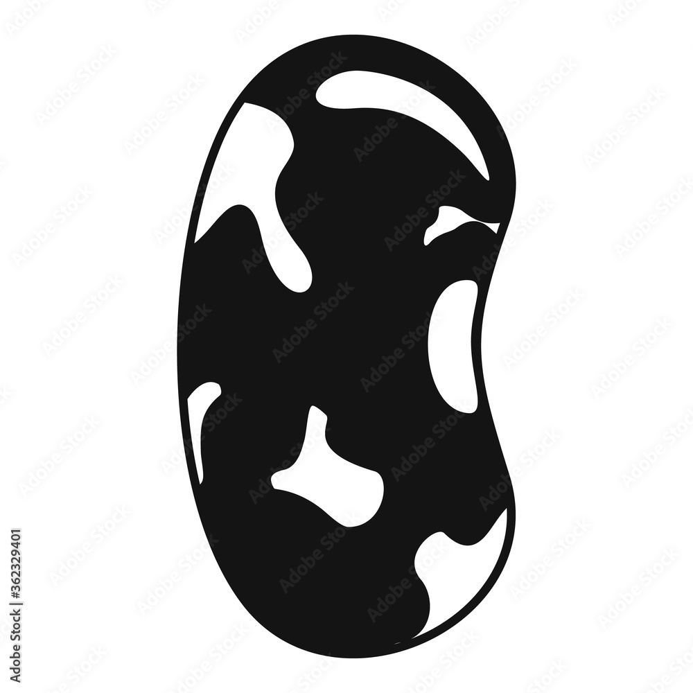 Kidney bean plant icon. Simple illustration of kidney bean plant vector ...