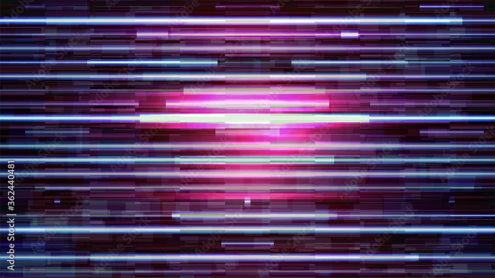 Cyberpunk glitch background. Digital distortion or noise pattern. Bad ...