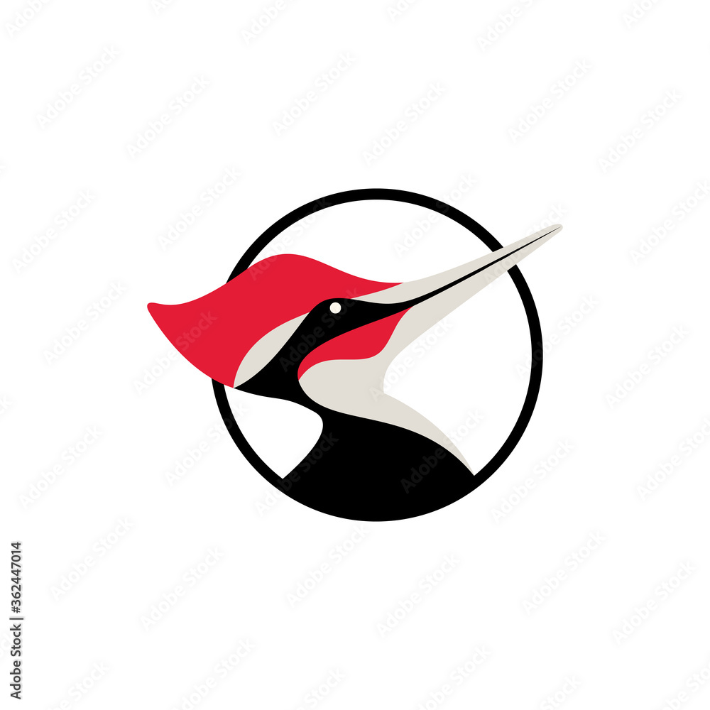 Woodpecker bird best original logo design icon inspiration and concept ...