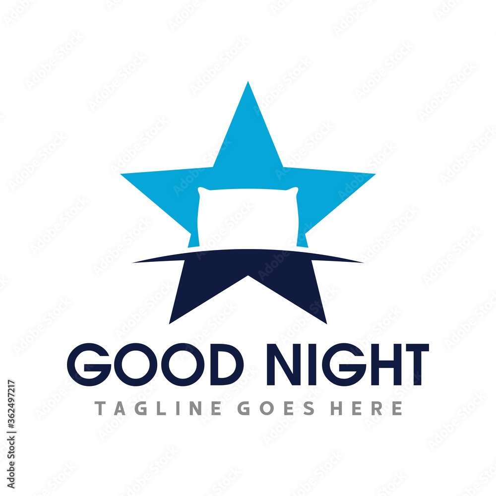 Bed Logo. Sleep Logo Vector Stock Vector | Adobe Stock