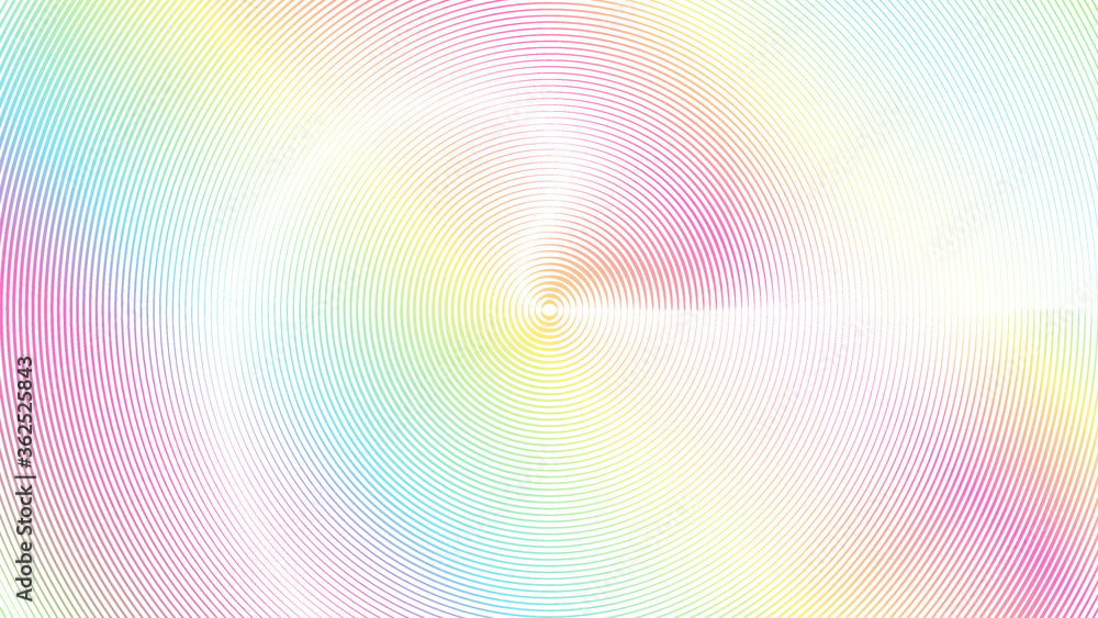 gradient Lines in Circle Form . Vector Illustration . Abstract ...