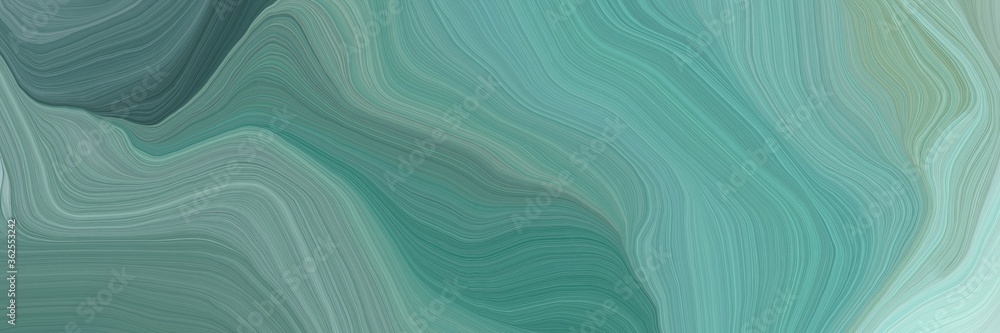 Poster unobtrusive banner with elegant modern soft swirl waves ...