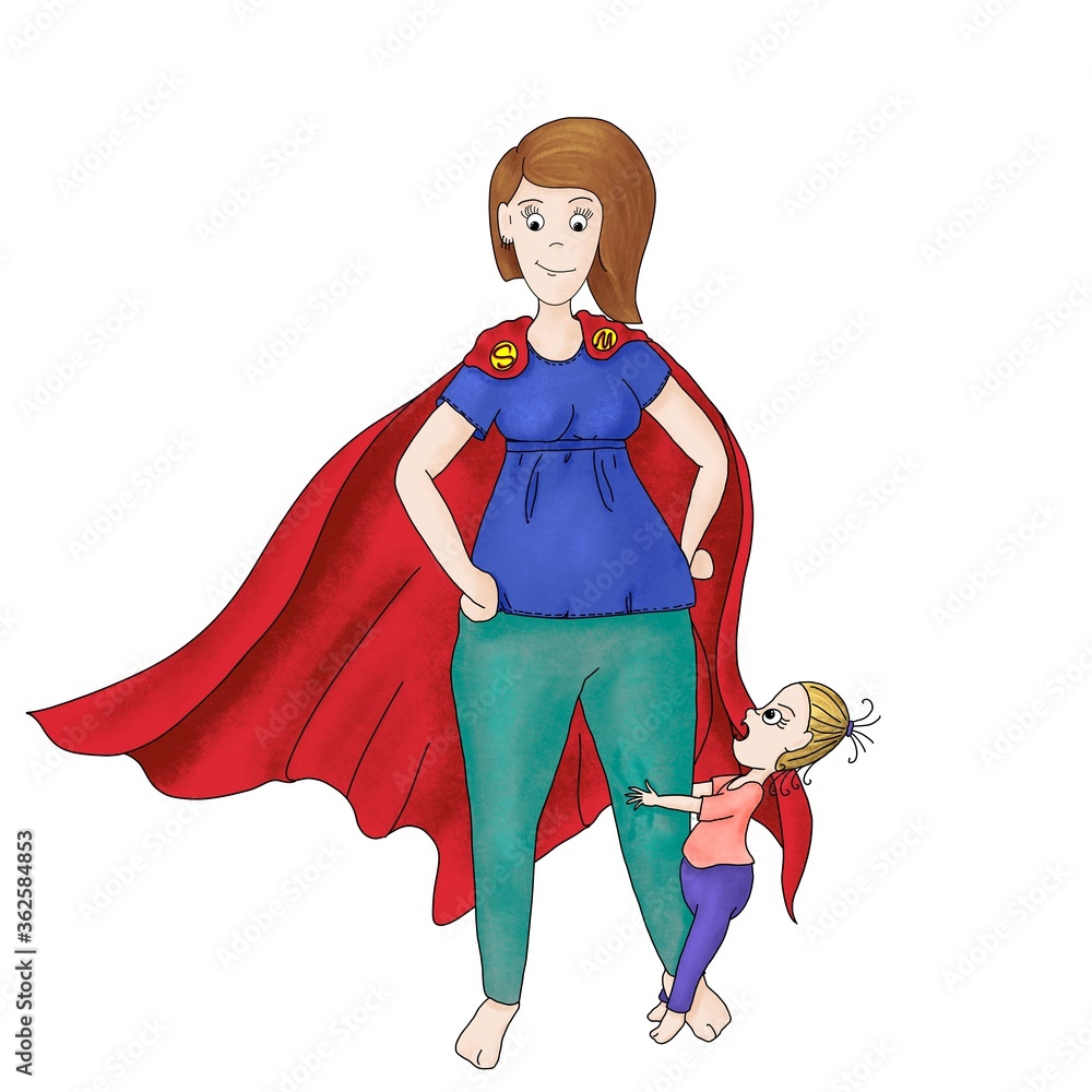 Strong Baby Cartoon
