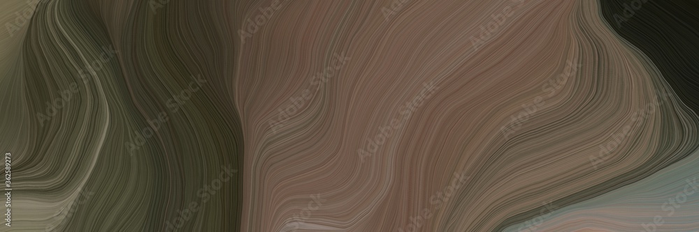 inconspicuous header with elegant modern soft curvy waves background ...