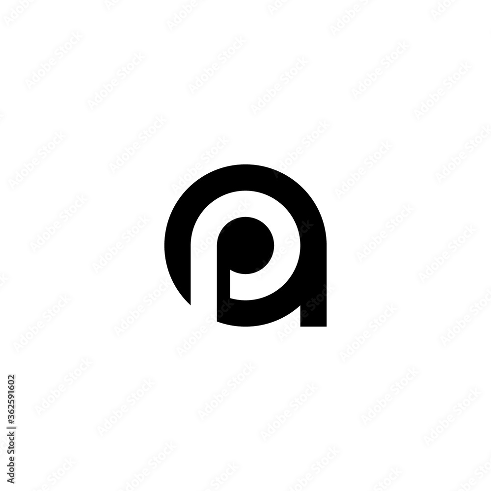 Letter AP logo / icon design Stock Vector | Adobe Stock