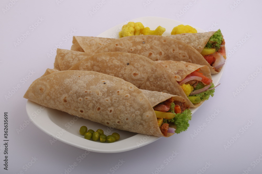 Chapathi_ Indian flat bread Stock Photo | Adobe Stock