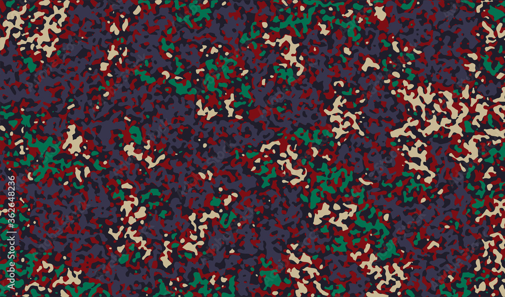 Vector design of camouflage soldier seamless pattern. Military texture ...