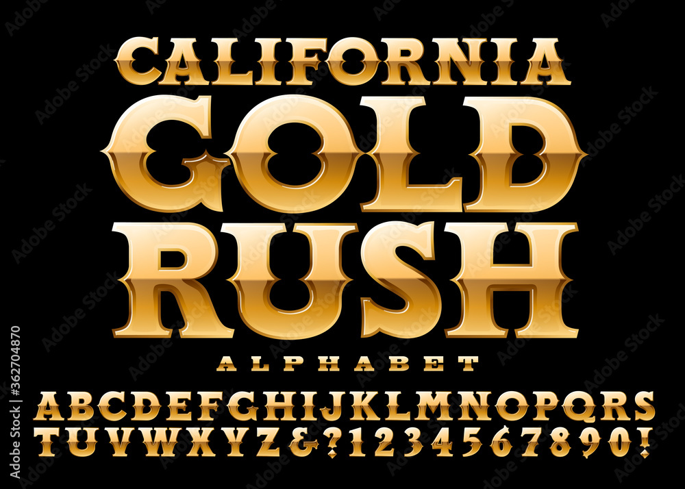 Gold Rush Font The New Western Gold Rush | The New Yorker