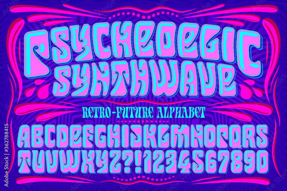 A Futuristic Reworking of a Classic Lettering Style Popular in the ...