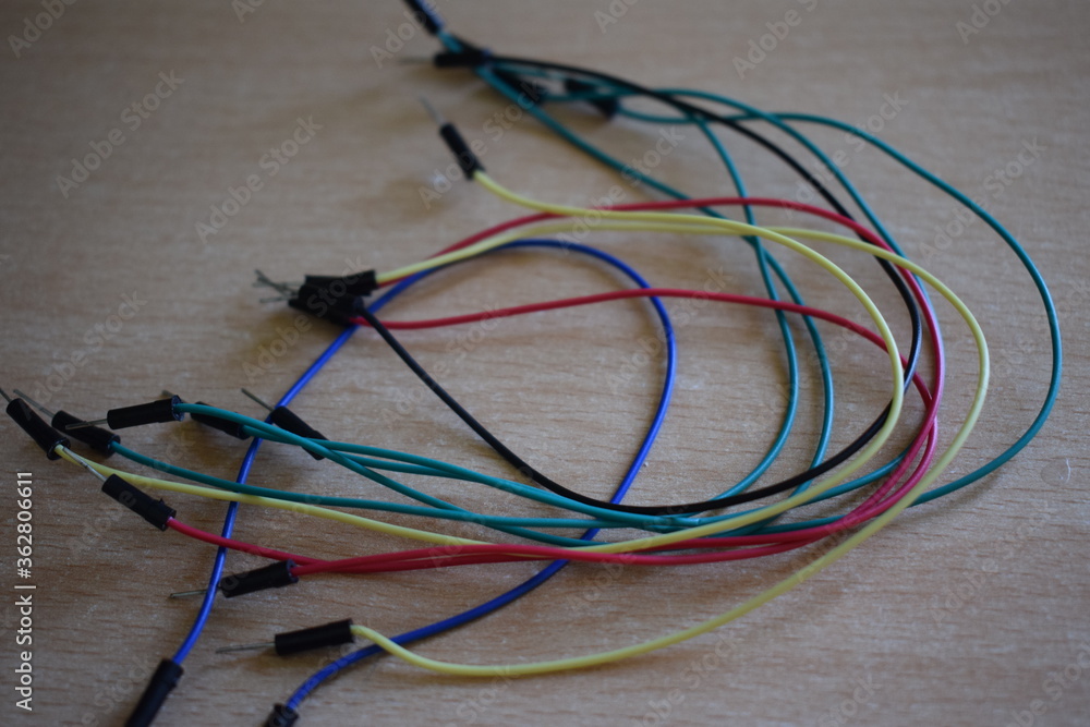 cable Arduino wire wood desk light photo messy Stock Photo | Adobe Stock cable Arduino wire wood desk light photo messy Stock Photo | Adobe Stock