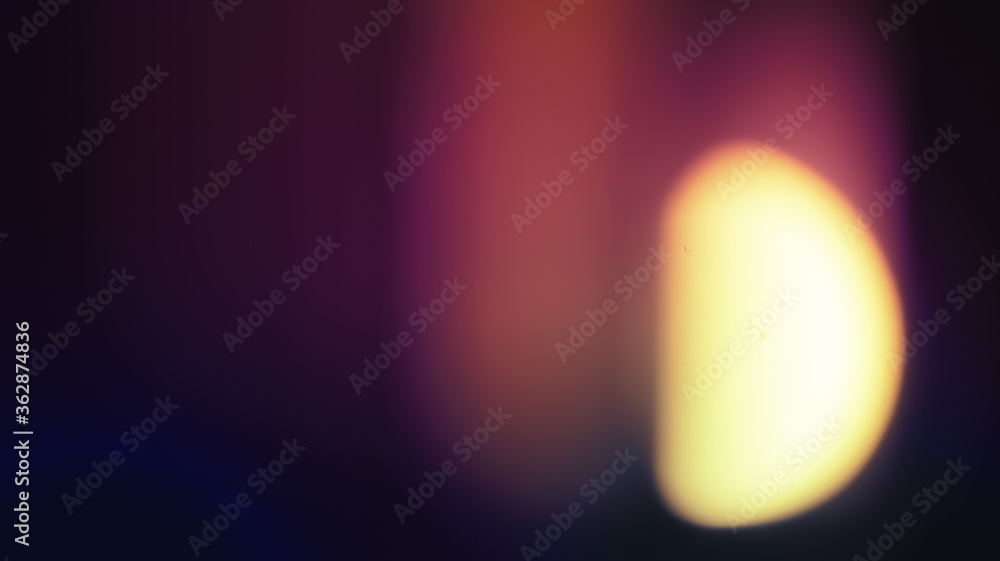 Foto de Light Leaks Photo Overlays. Film Burn Colored Texture of Lens ...