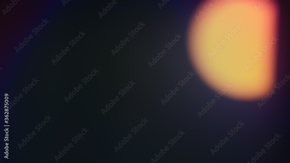 Light Leaks Photo Overlays. Film Burn Colored Texture of Lens Flares ...