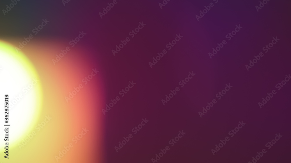 Light Leaks Photo Overlays. Film Burn Colored Texture of Lens Flares ...