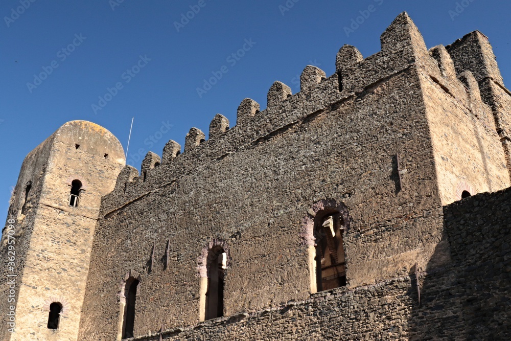 Fasil Ghebbi (Royal Enclosure) is the remains of a fortress-city within ...