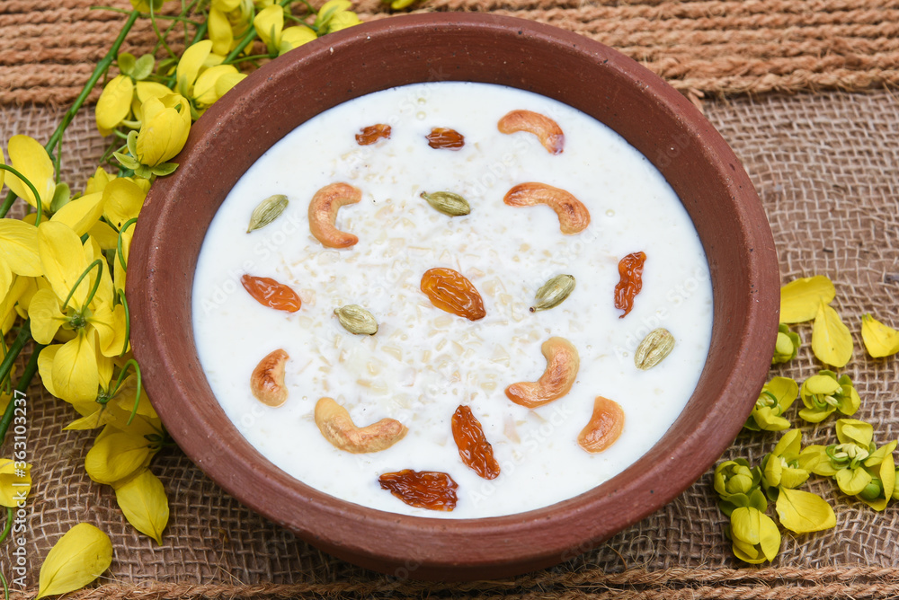 Mithai / semiya payasam(vermicelli), seasonal sweet dish Kerala India ...