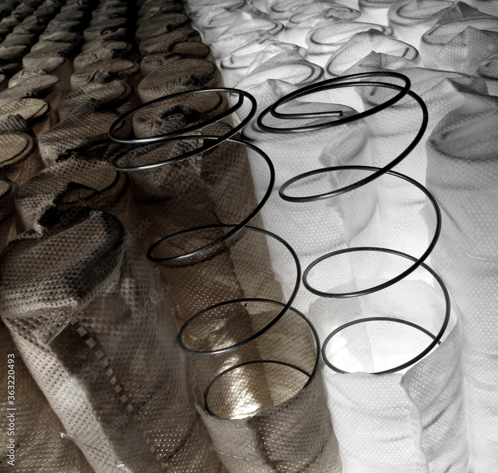 Texture molle materasso Stock Photo | Adobe Stock