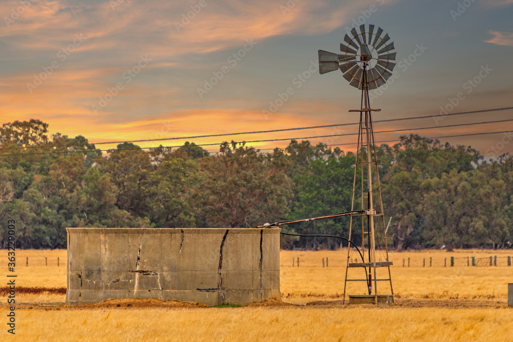 Windmills have successfully pumped water in the Australian Outback into ...