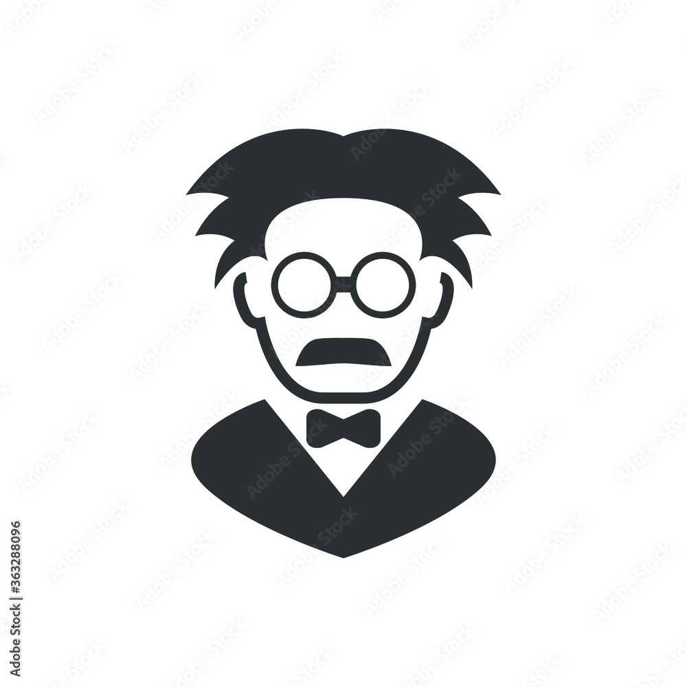 Professor icon Stock Vector | Adobe Stock