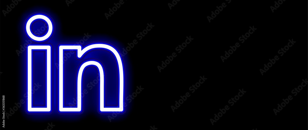 linkedin.linkedin background.linkedin label Stock Photo | Adobe Stock