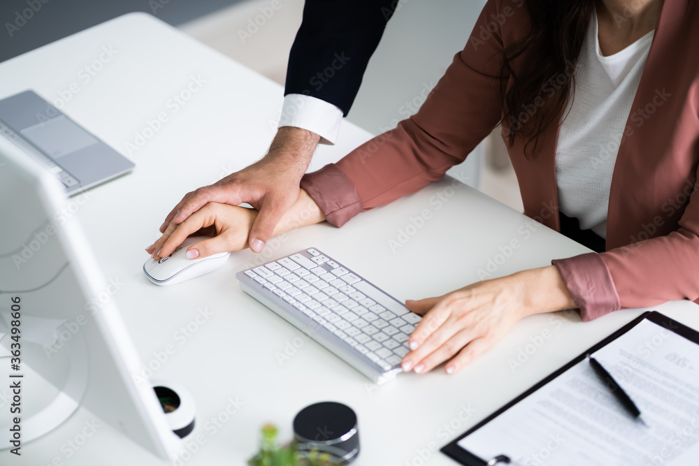 Sexual Harassment At Workplace Stock Photo | Adobe Stock