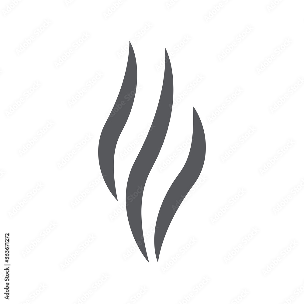 Steam icon vector isolated on white background. Steam icon for design ...