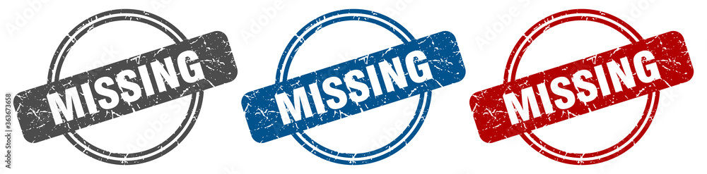 missing stamp. missing sign. missing label set Stock Vector | Adobe Stock