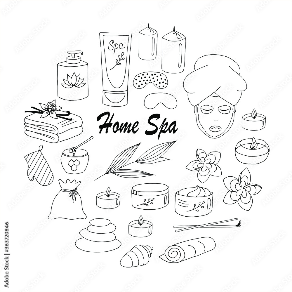 Spa Pictures Black And White