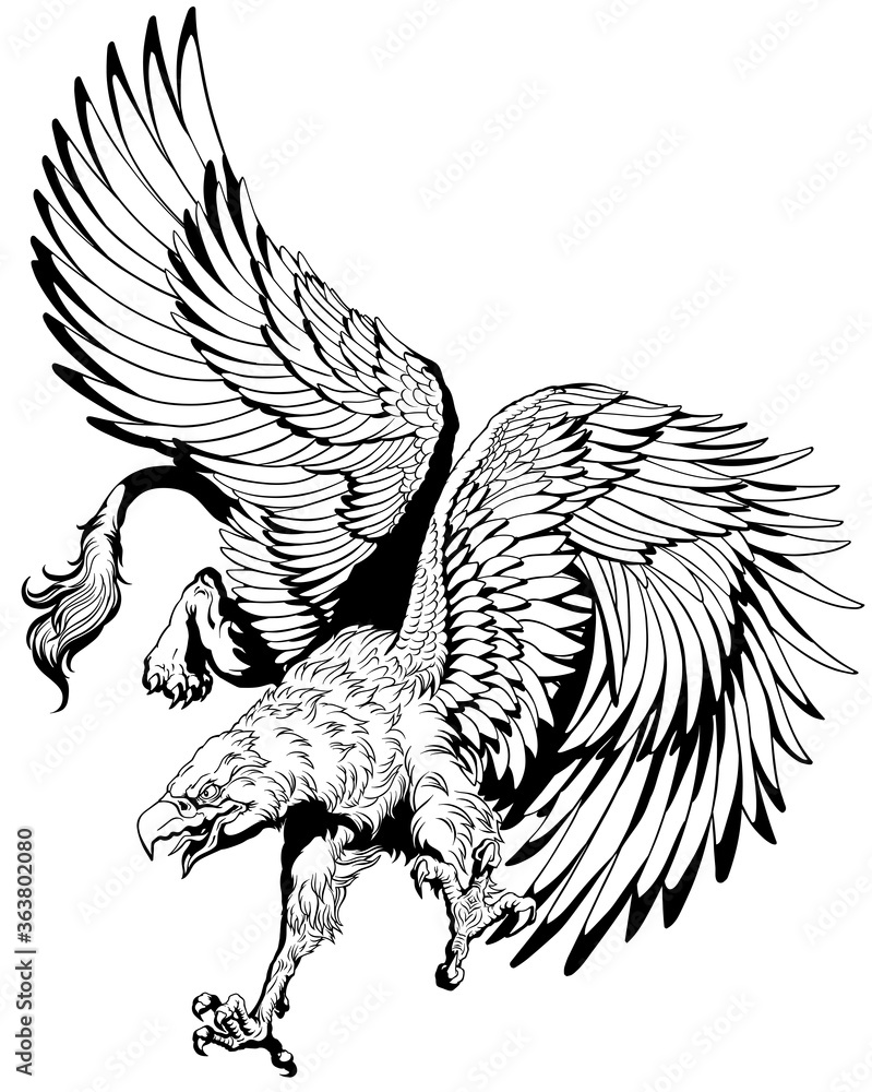 Real Griffins Flying