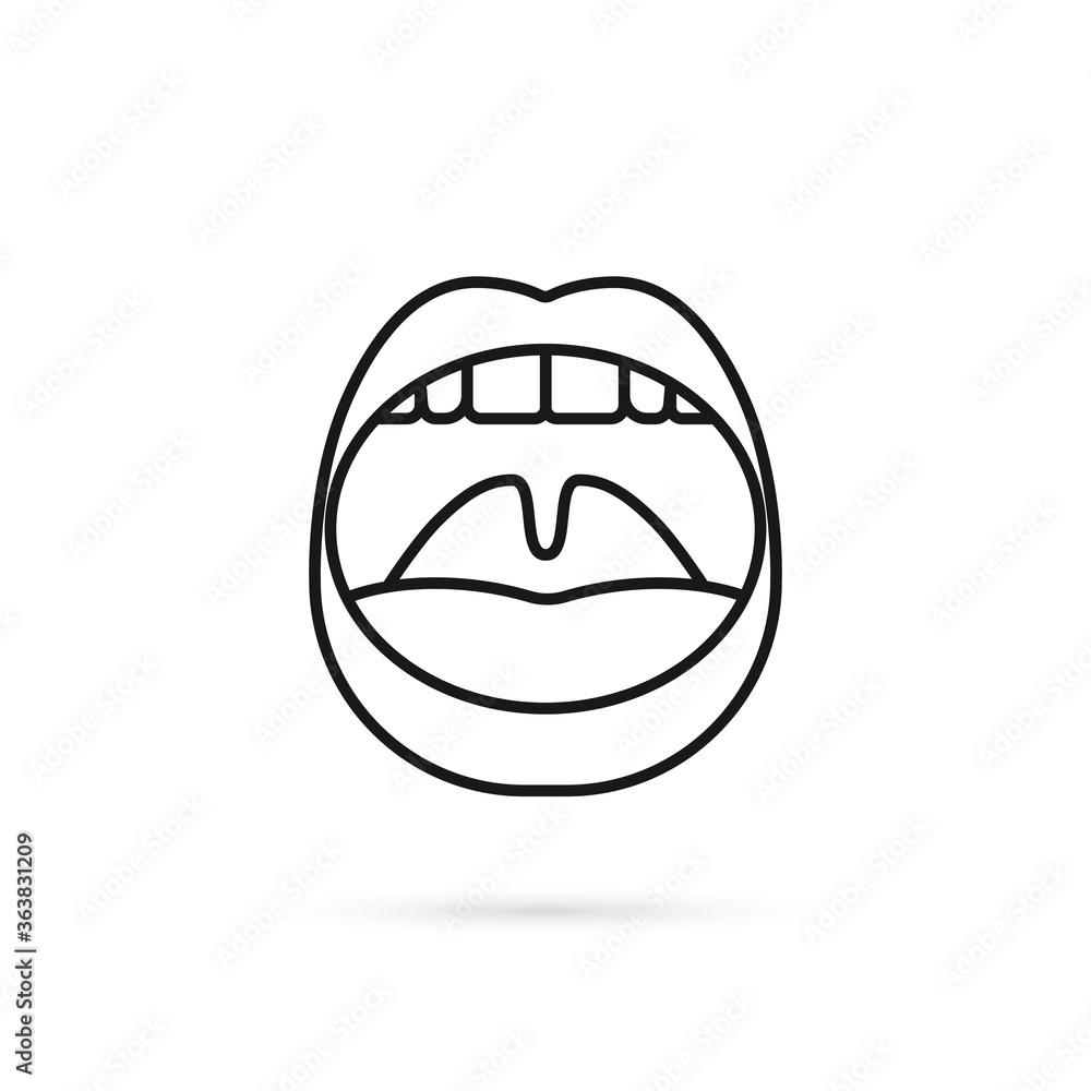Open Mouth Icon