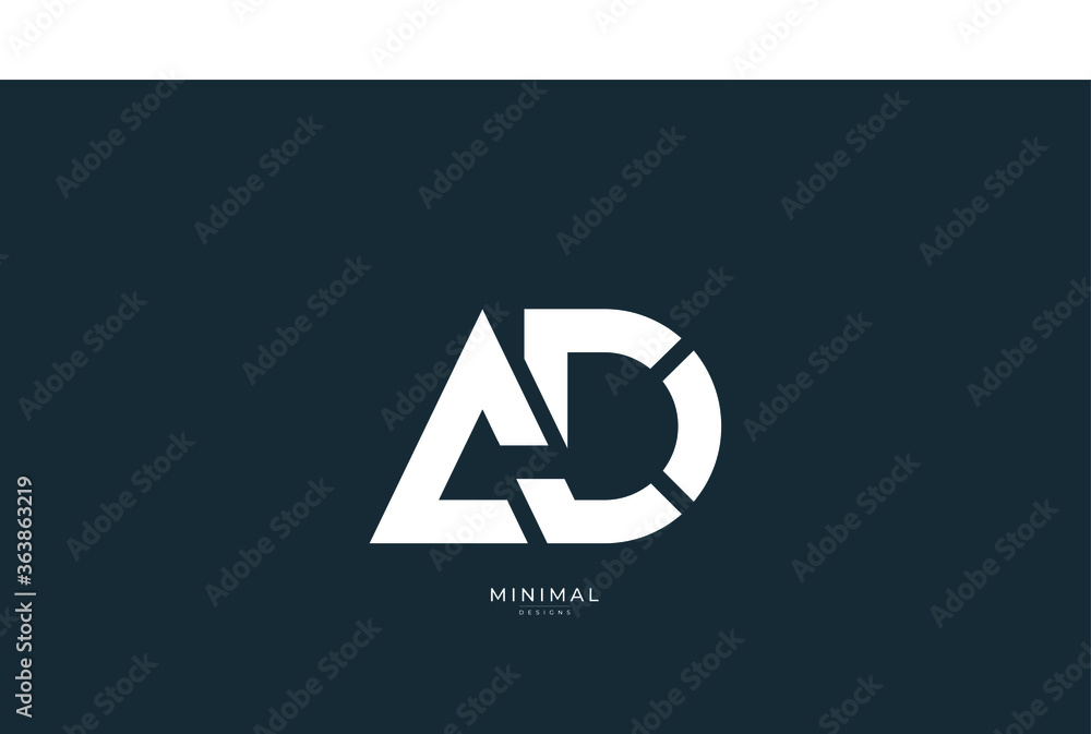 Alphabet letter icon logo AD Stock Vector | Adobe Stock