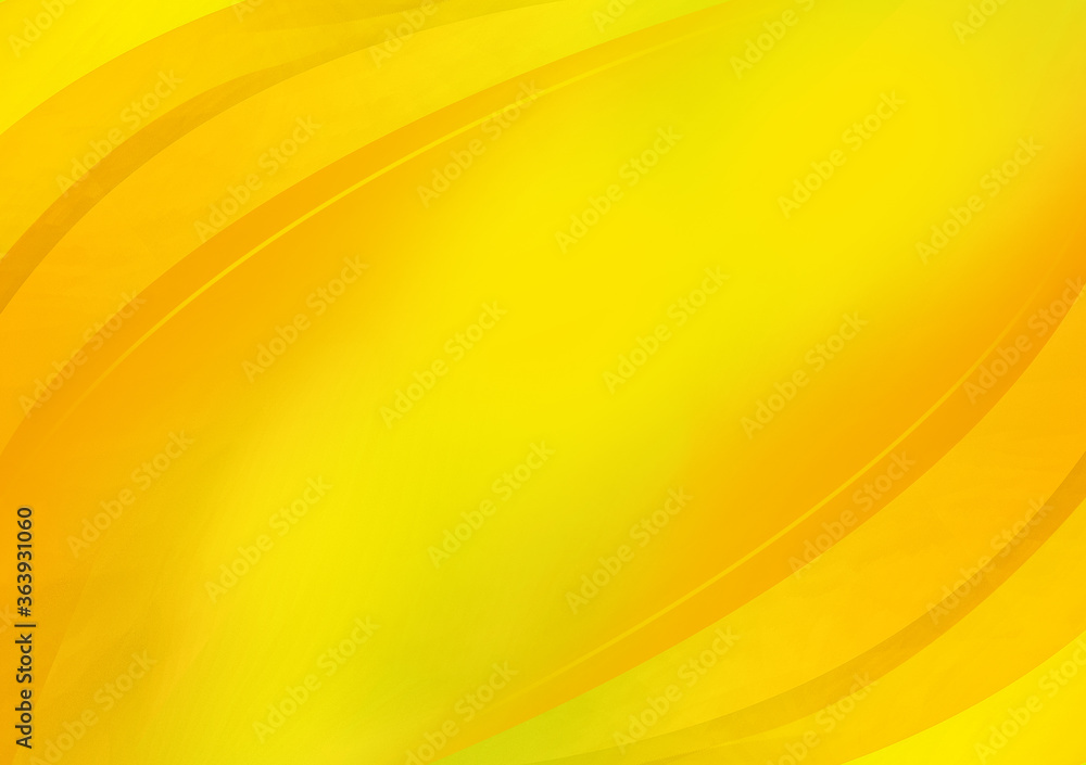 Beautiful Yellow Abstract Background with Round Shapes. Gradient ...